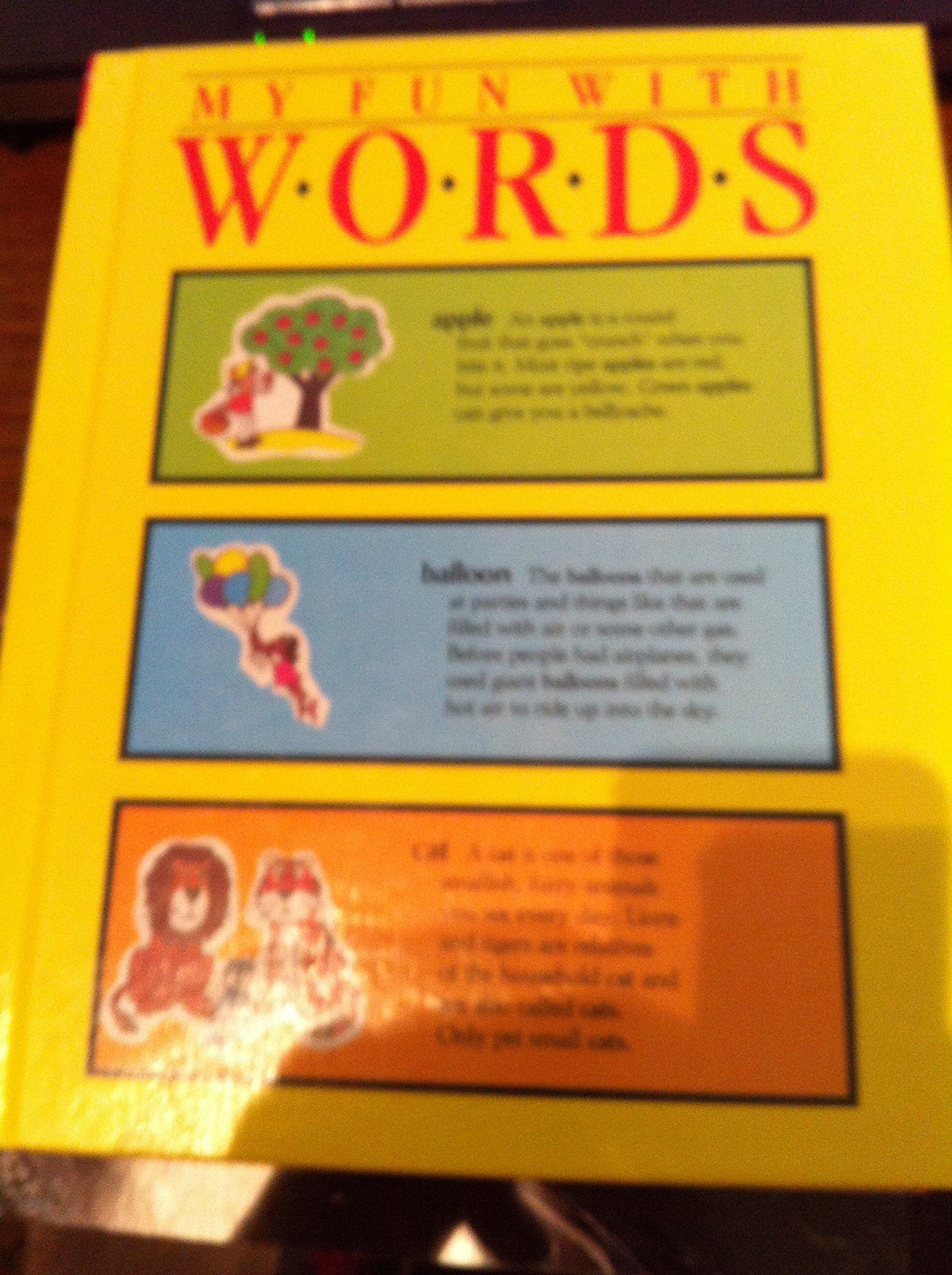 My Fun With Words A-K by James Ertel | Goodreads