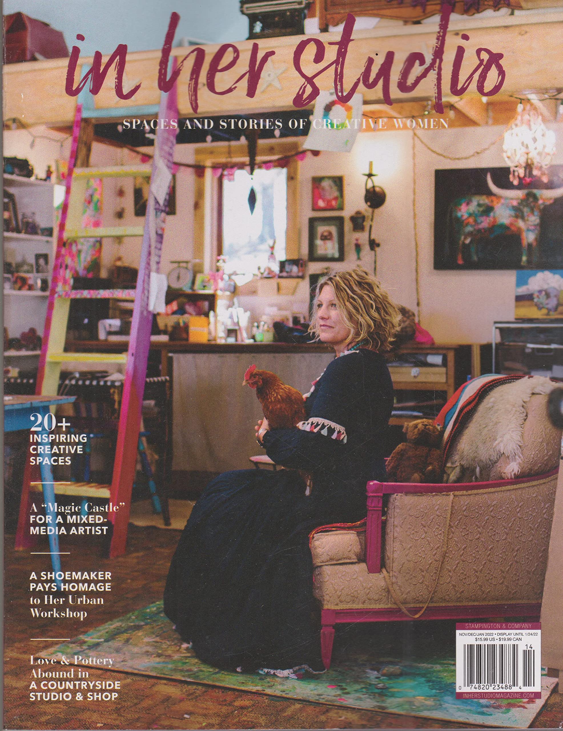 In Her Studio Magazine November December 2021 January 2022 by unknown ...