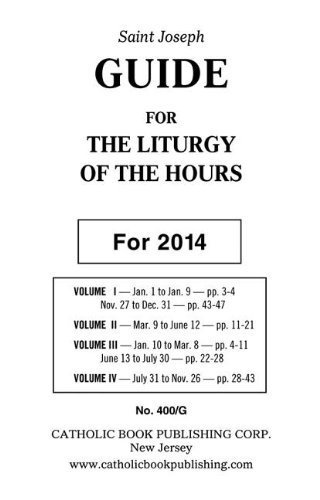 Guide for Liturgy of the Hours by Catholic Book Publishing Corp | Goodreads