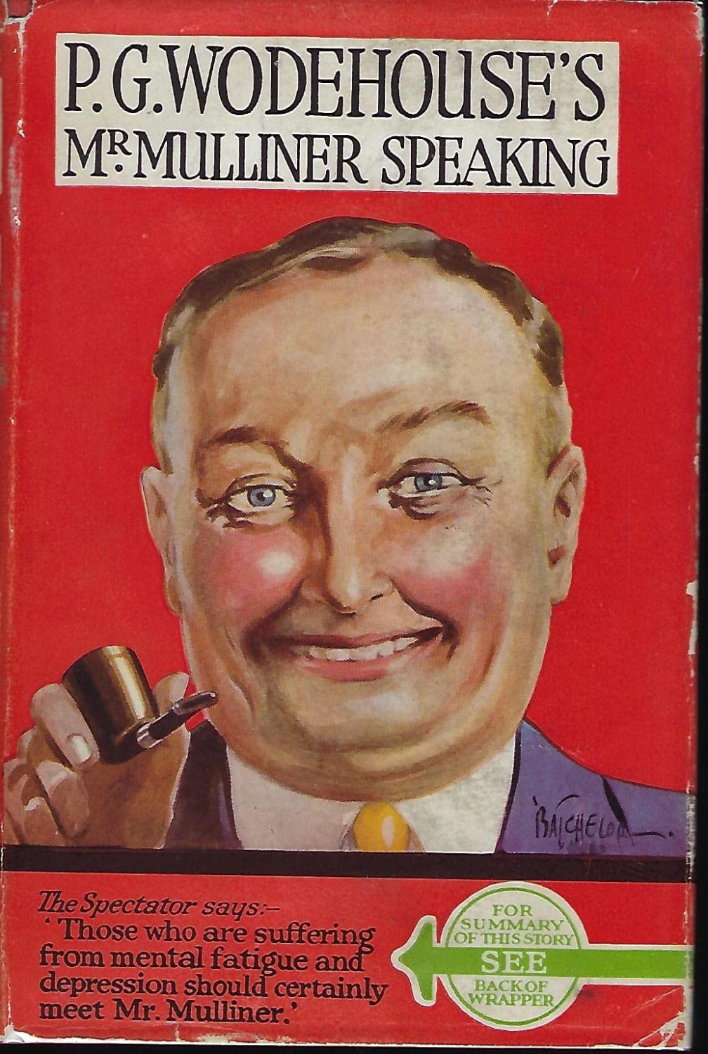 Rare Antique Mr. Mulliner'S Speaking [Hardcover] WODEHOUSE, P.J. by P.J ...