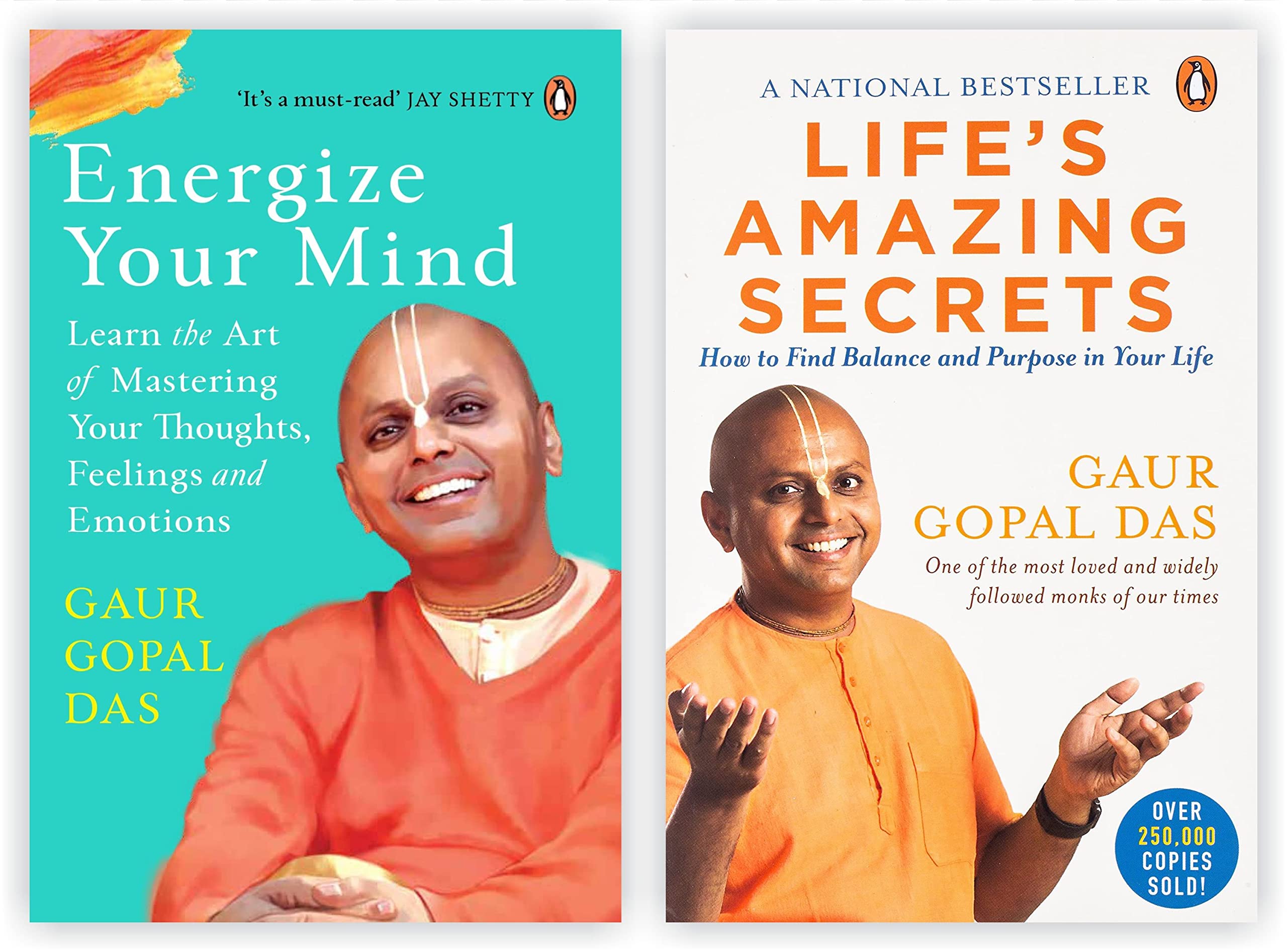2 Books Collection Set: Energize Your Mind / Life's Amazing Secrets by ...