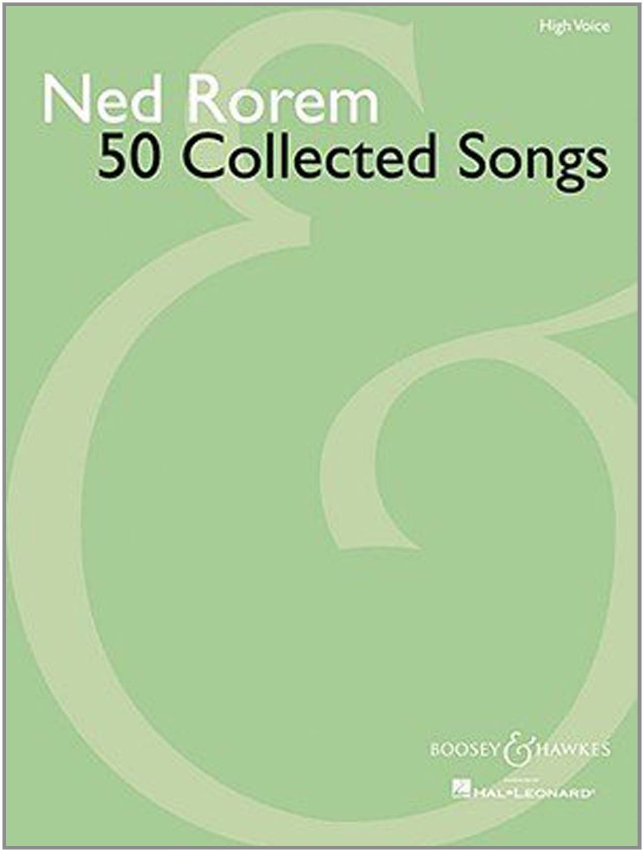 50 Collected Songs: Medium/Low Voice by Ned Rorem (1-May-2008) Paperback by Ned Rorem | Goodreads