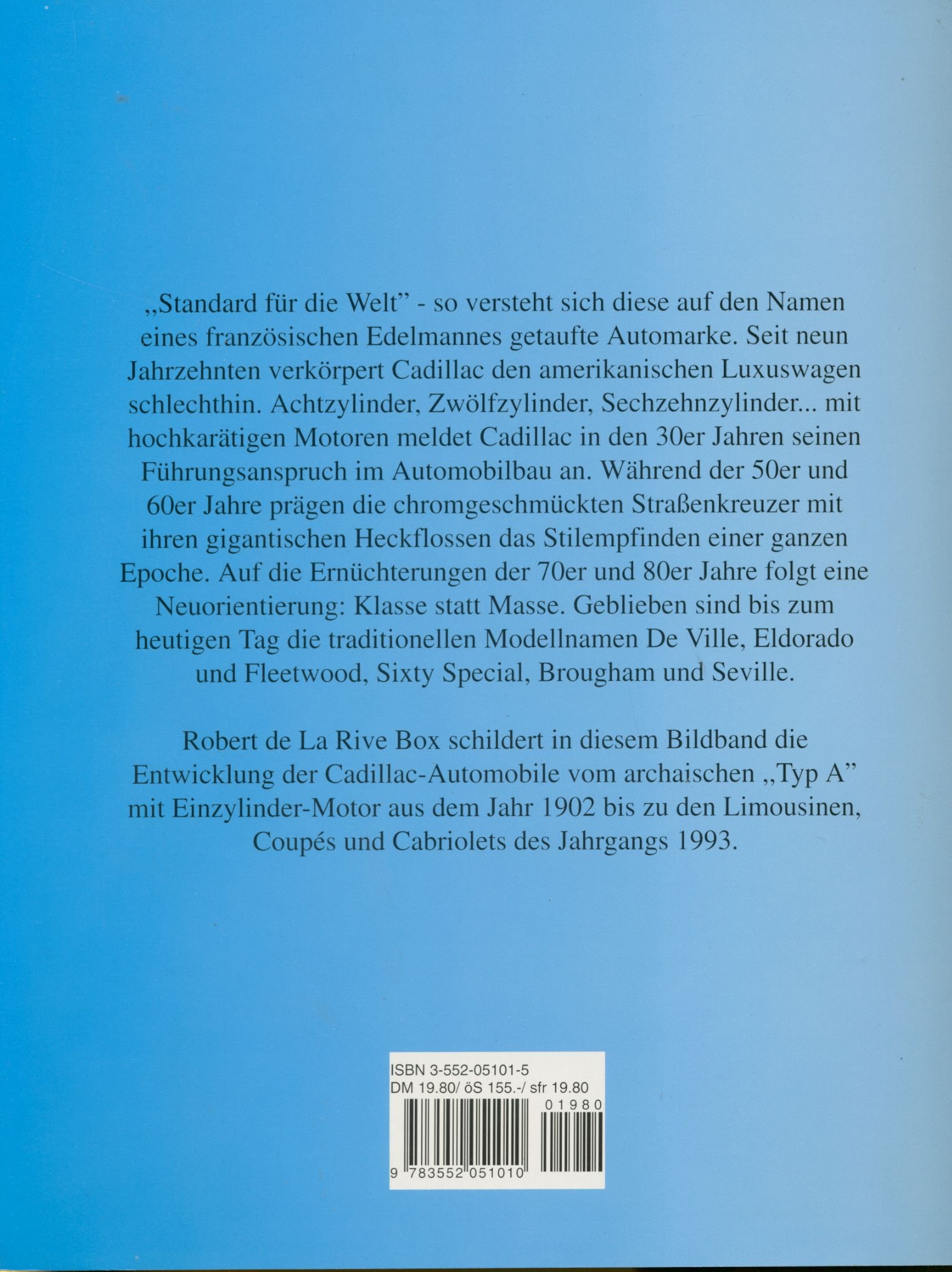 Cadillac by Rob de la Rive Box | Goodreads