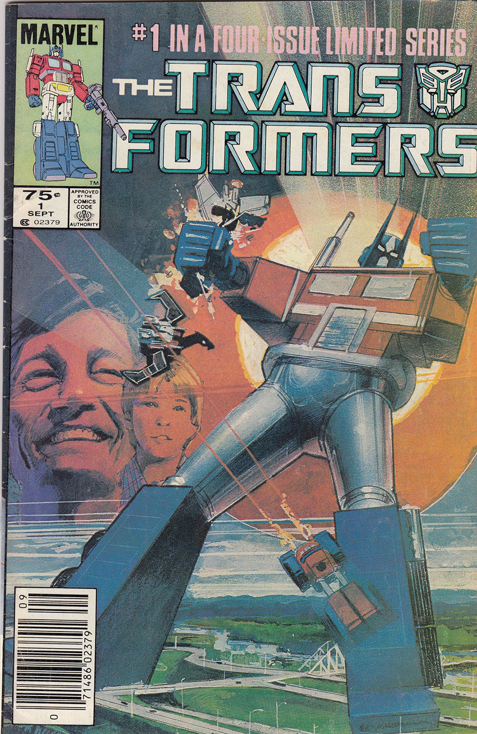 The Transformers, Vol 1 #1 (Comic Book) #1 IN A FOUR-ISSUE LIMITED ...