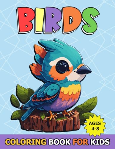 Birds Coloring Book for Kids: A Colorful Adventure for Little Children ...