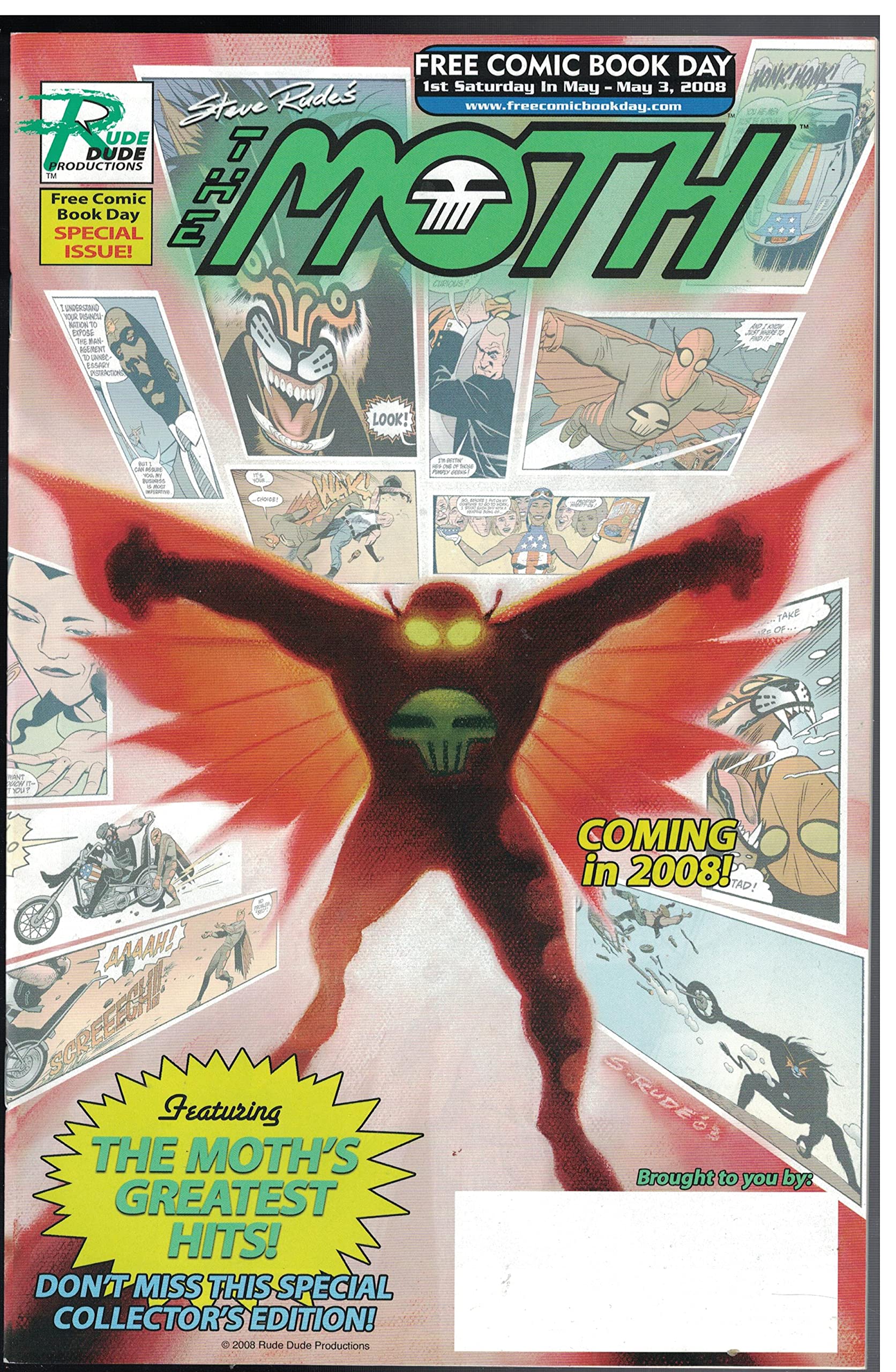 The Moth Special Edition Free Comic Book Day 2008 by Steve Rude | Goodreads