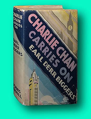 Rare Earl Derr Biggers / Charlie Chan Carries On First Edition 1930 ...