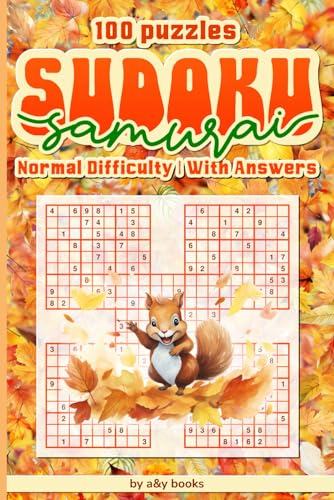 Sudoku Samurai: Enchanting Autumn. Vol. 15: A collection of 100 puzzles ...