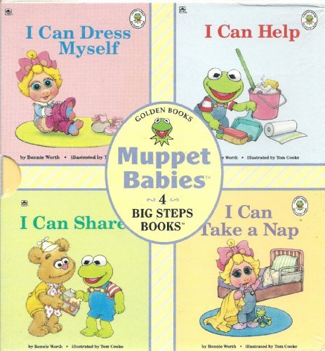 Muppet Babies 4 Big Steps Books: I Can Take a Nap/I Can Share/I Can ...