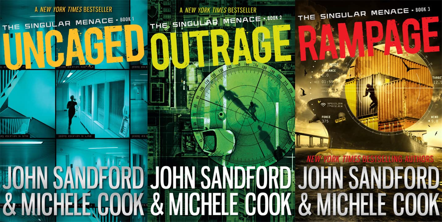 The Singular Menace Series 3 Books Set By John Sandford & Michele Cook ...