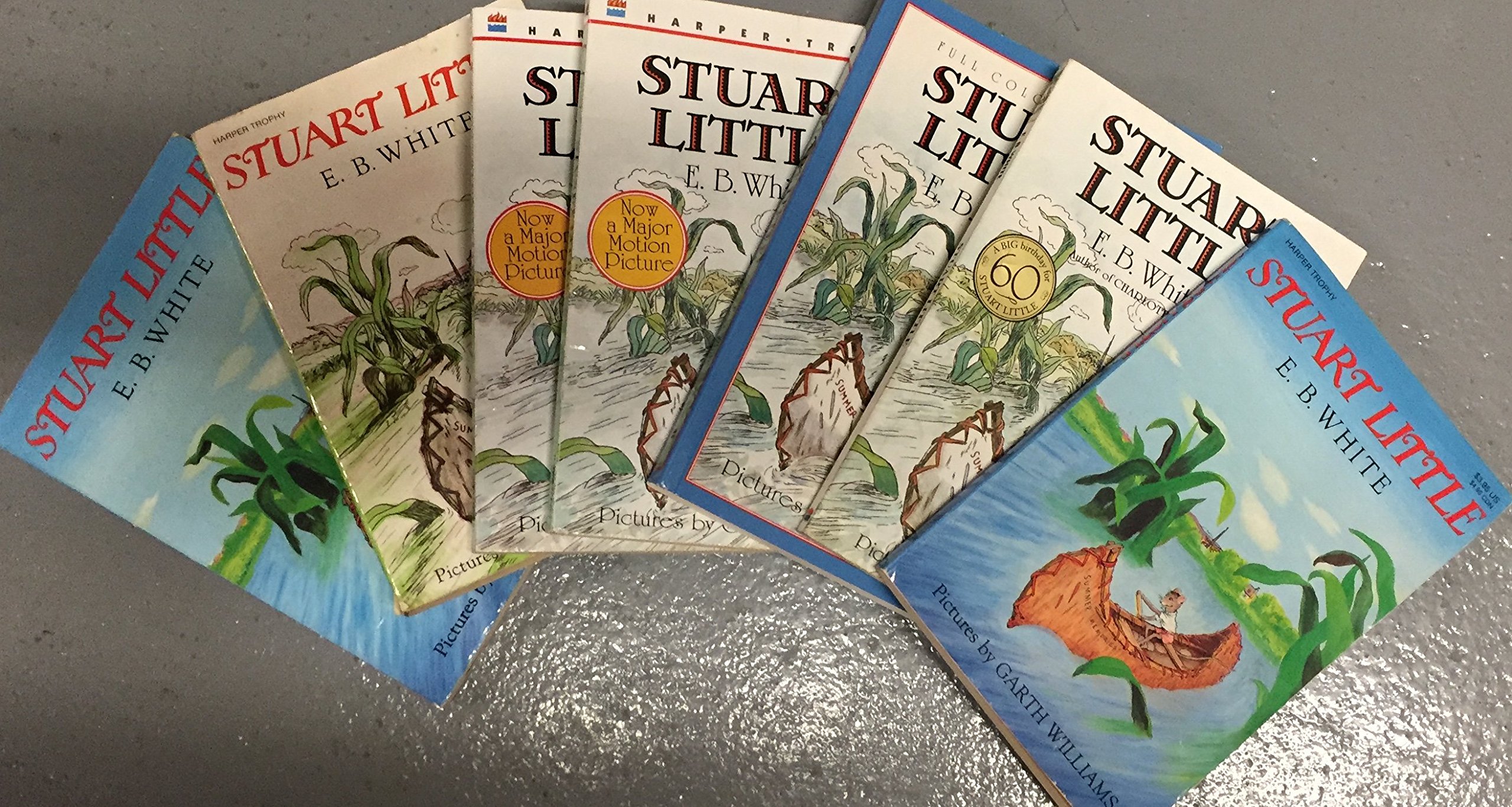 Stuart Little by E. B. White Class Reading Group Set of 7 Copies by E.B ...
