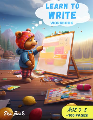 Learn to write workbook: Awesome and complete exercise book for kids ...