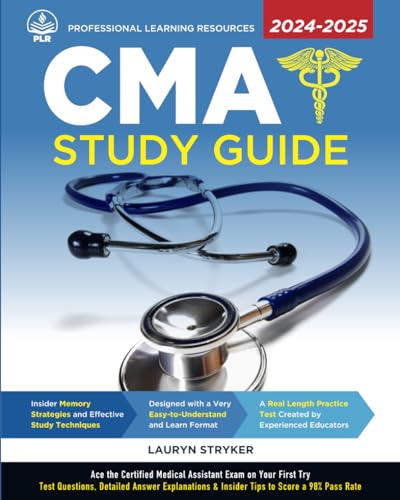 CMA Study Guide: [2024-2025] Ace the Certified Medical Assistant Exam ...