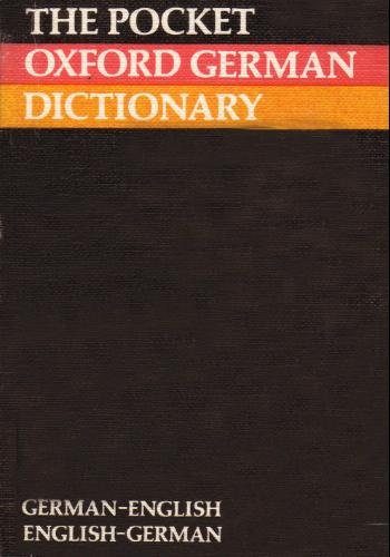 The Pocket Oxford German Dictionary by M L Barker | Goodreads
