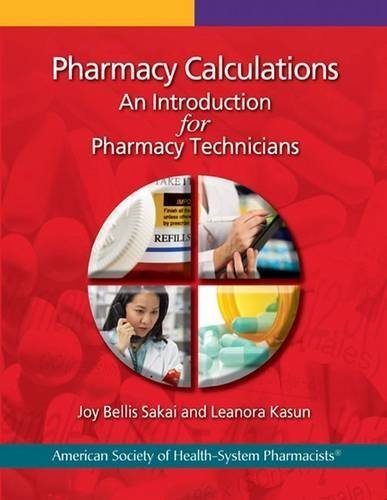 Pharmacy Calculations: An Introduction for Pharmacy Technicians by Dr ...
