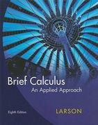 by Ron (Ron Larson) Larson Brief Calculus: An Applied Approach(text ...