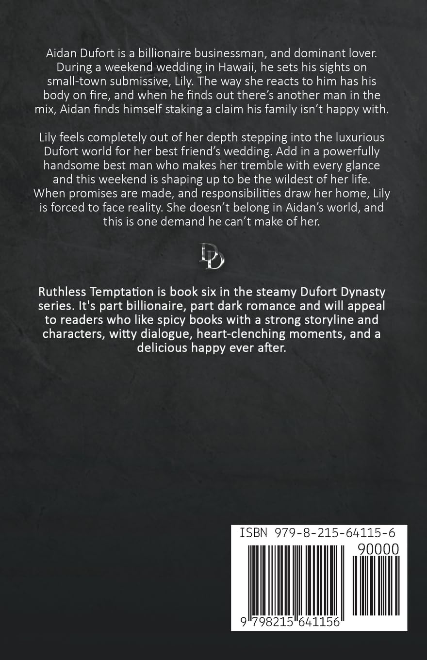 Ruthless Temptation (The Dufort Dynasty) by Juliette N. Banks | Goodreads