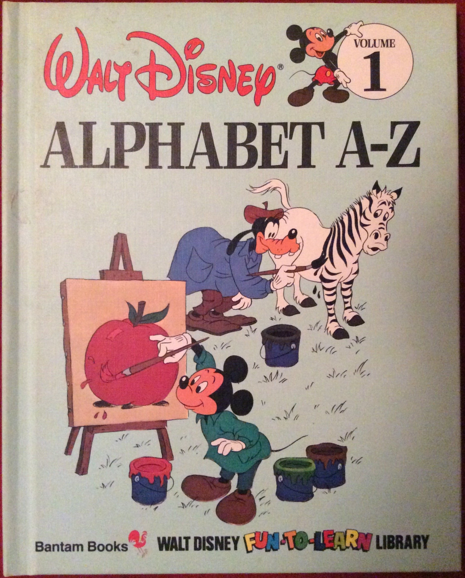 Walt Disney, Alphabet a Z , Fun to Learn Library by Walt Disney Company ...