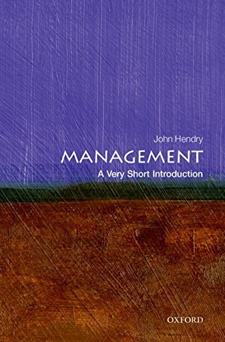 Management: A Very Short Introduction (Very Short Introductions) by ...