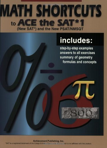 Math Shortcuts to Ace the SAT & PSAT (1997-10-04) by Kurt Trenkmann ...