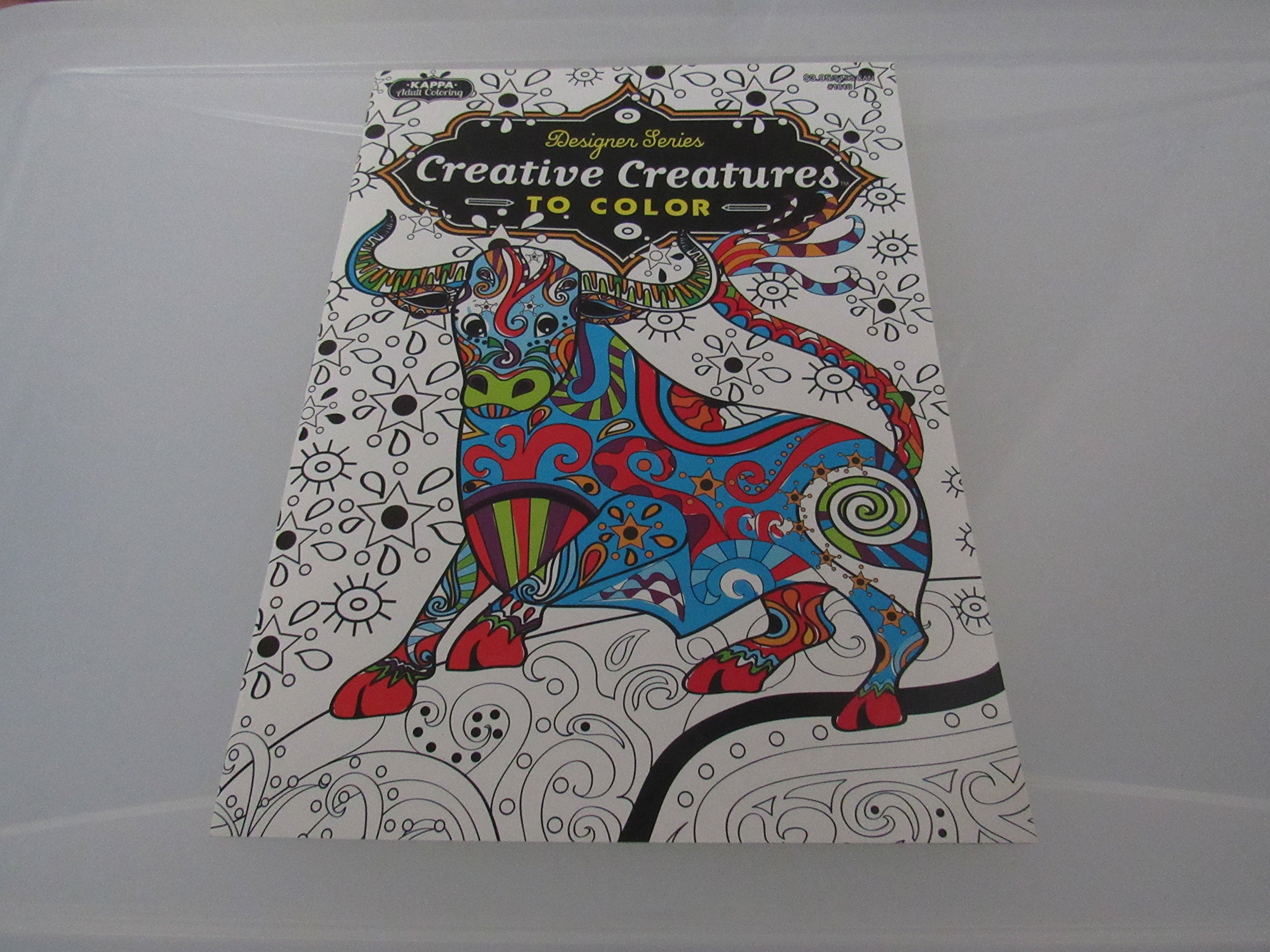 Designer Series Creative Creatures to Color by Kappa Books Publishers ...