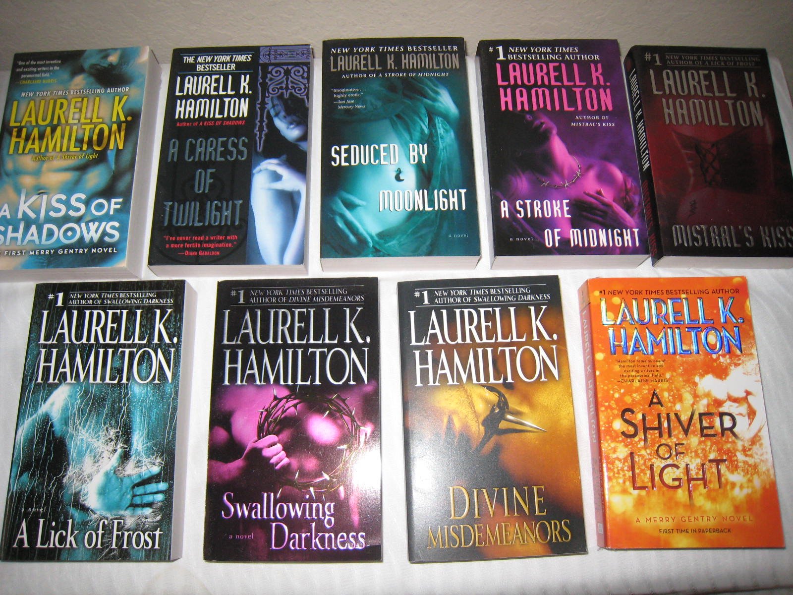 Laurell K. Hamilton's Meredith "Merry" Gentry Series by Laurell K ...