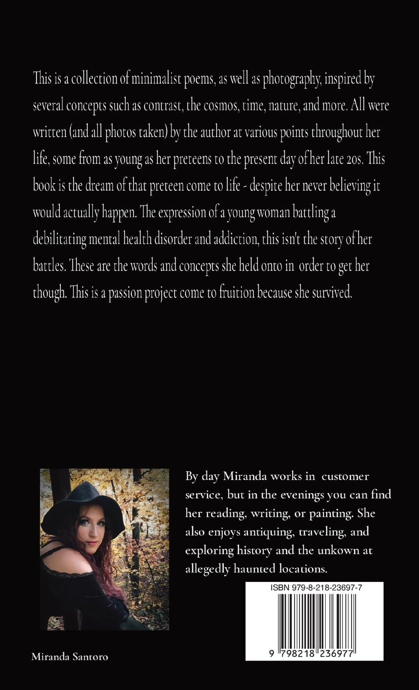 Vitae: A collection of poems and photography by Miranda Santoro | Goodreads