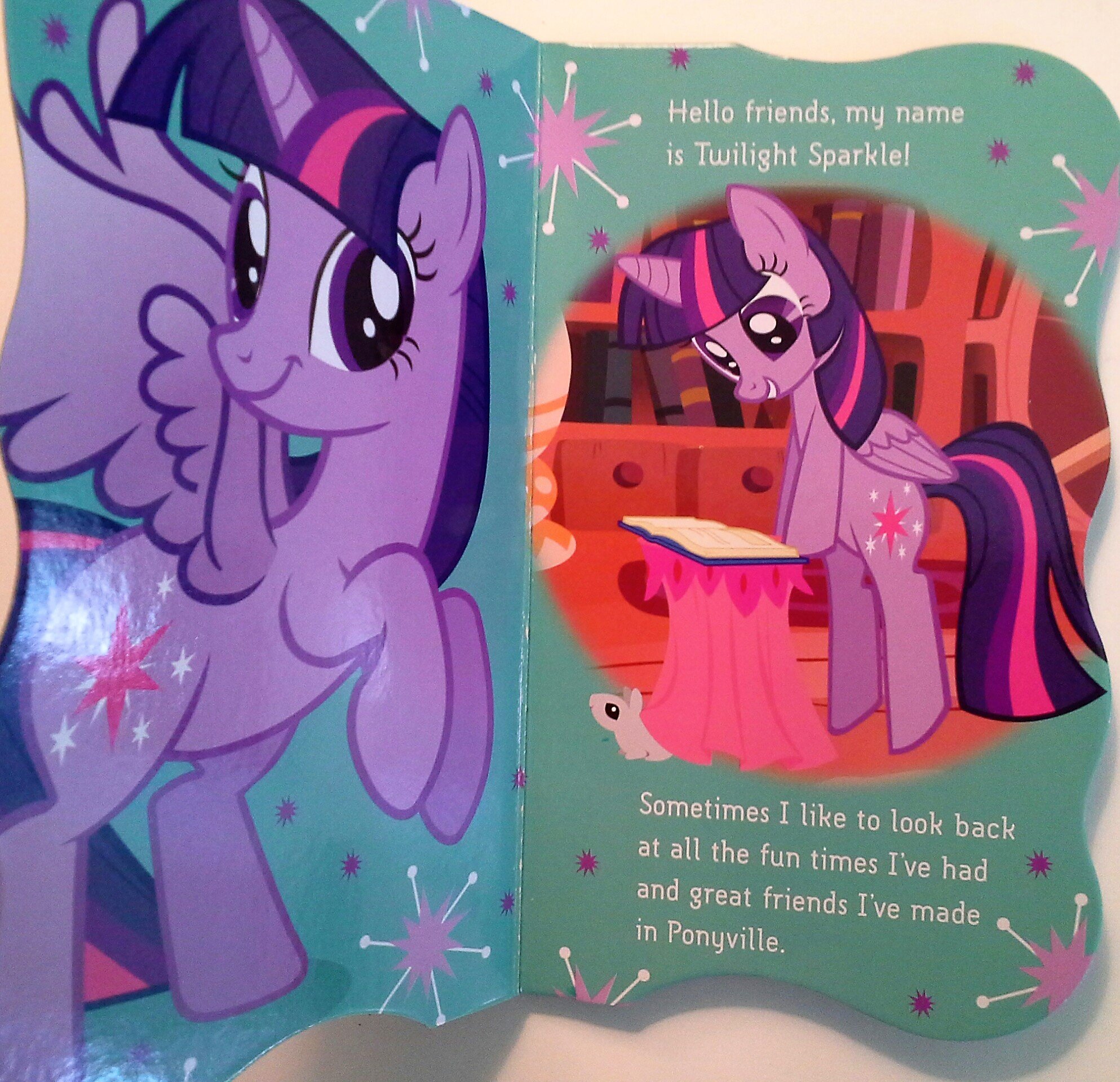 My Little Pony Princess Twilight Sparkle's Magical Journey Shaped Book by Bendon Publishing ...