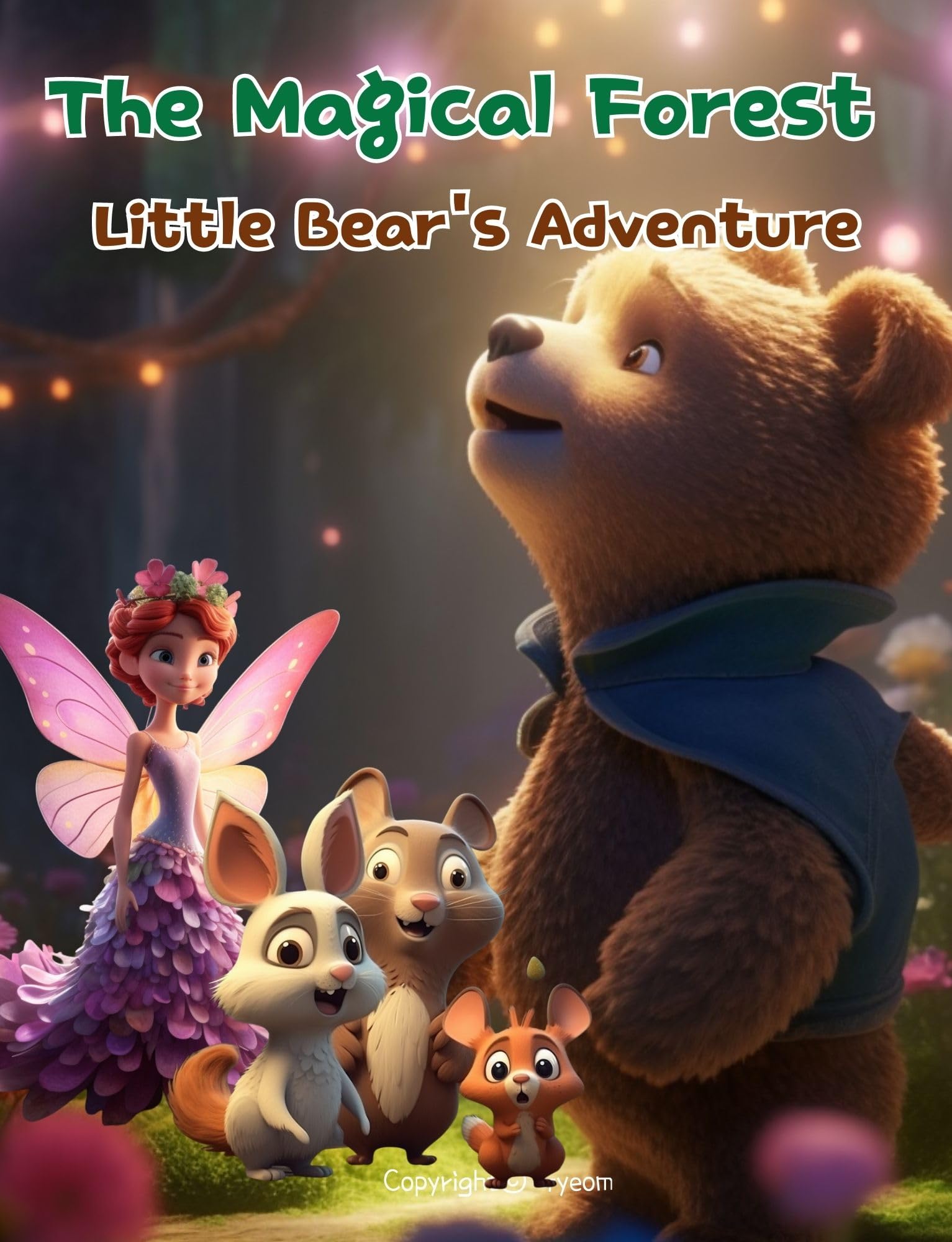 The magical forest : Little Bear's Adventure: Meet wise animal friends ...