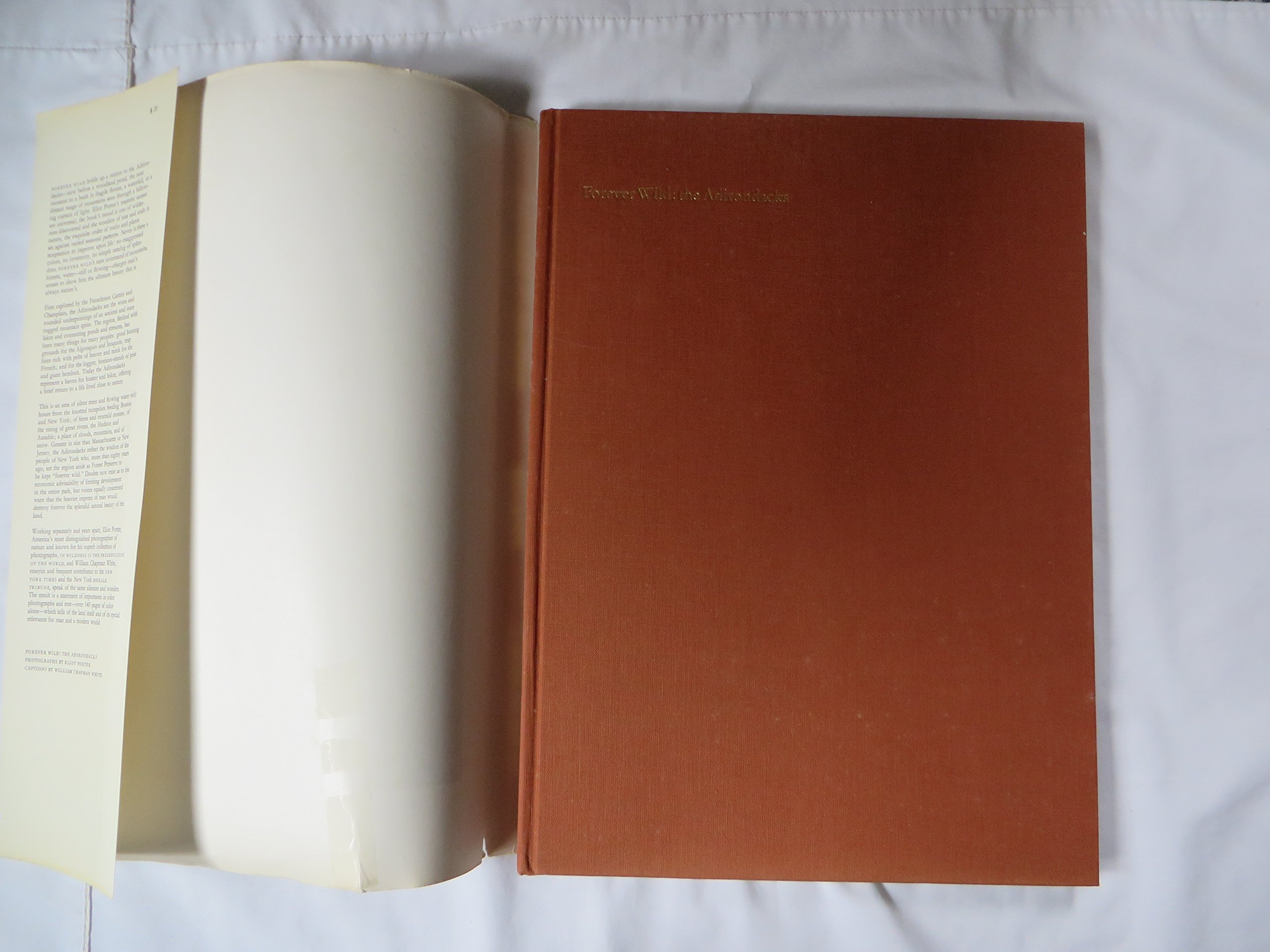 Forever Wild: The Adirondacks. by Eliot. PORTER | Goodreads