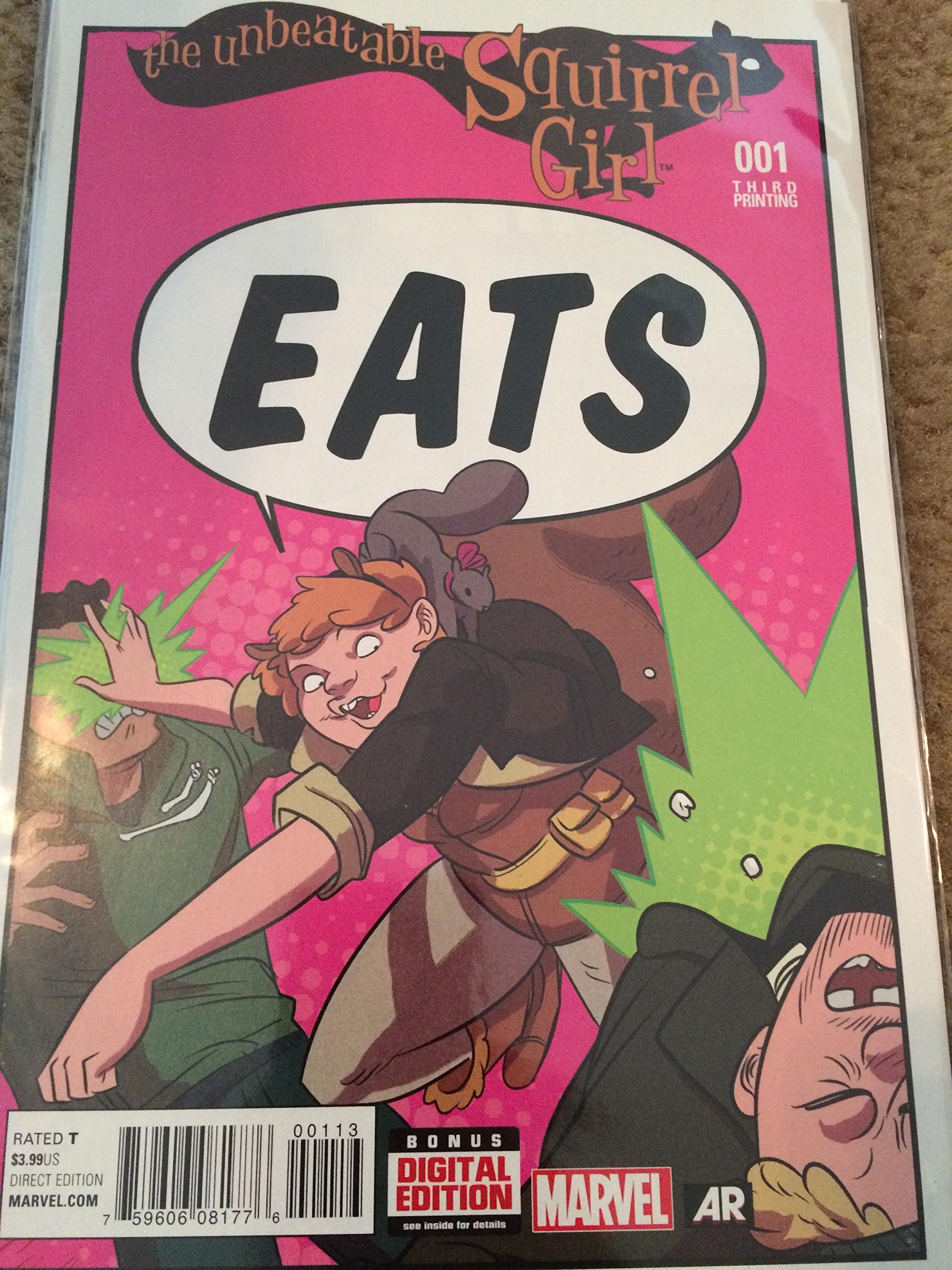 Unbeatable Squirrel Girl #1 3rd Print Variant by Ryan North | Goodreads