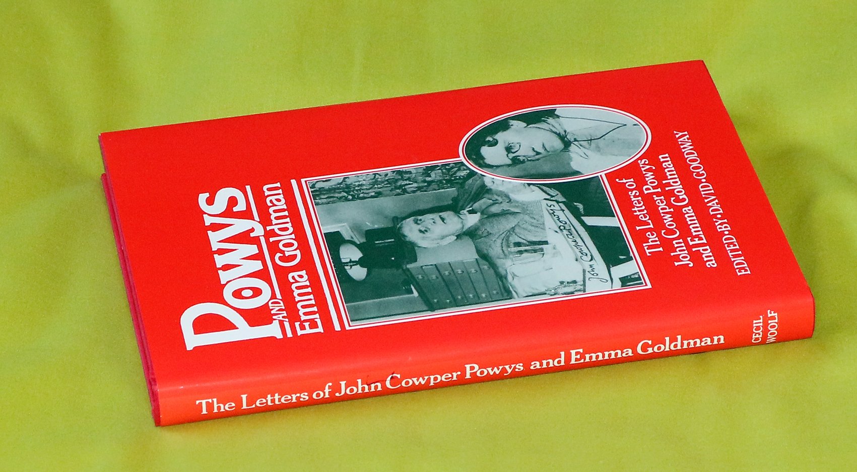 Letters of John Cowper Powys and Emma Goldman by John Cowper Powys ...