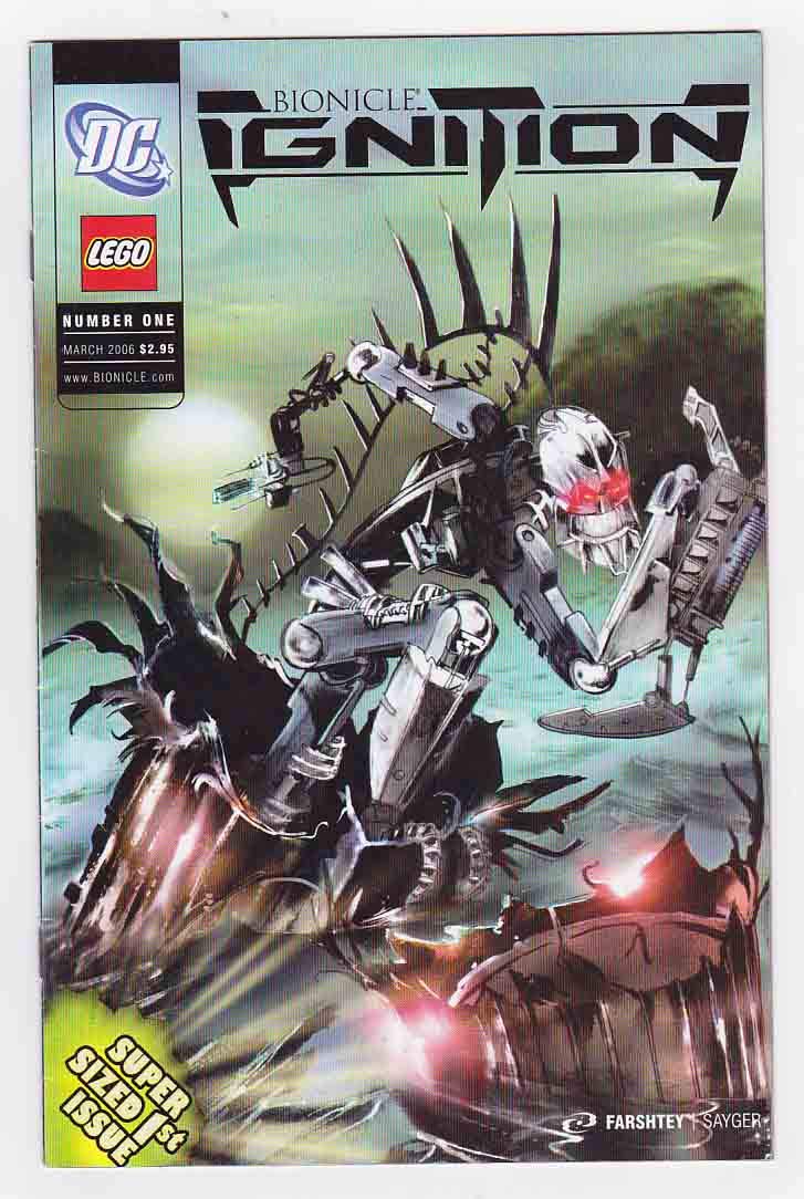 Bionicle Ignition #1 (2006) Stuart Sayger Cover by DC Comics | Goodreads