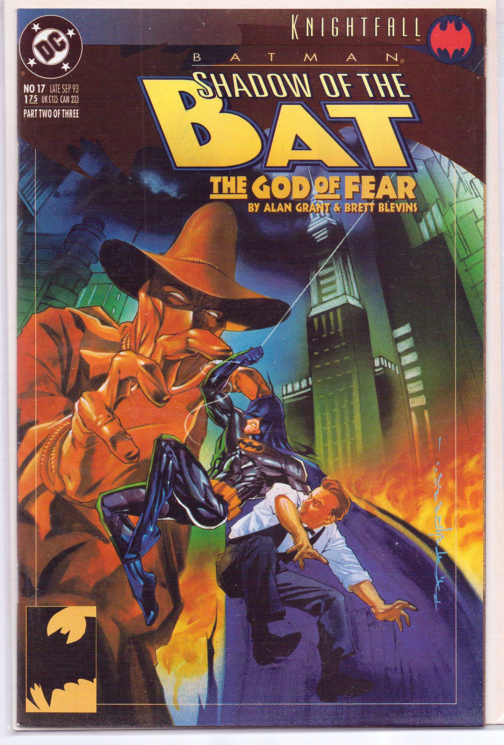 Batman: Shadow of the Bat, #17 THE GOD OF FEAR by Alan Grant | Goodreads