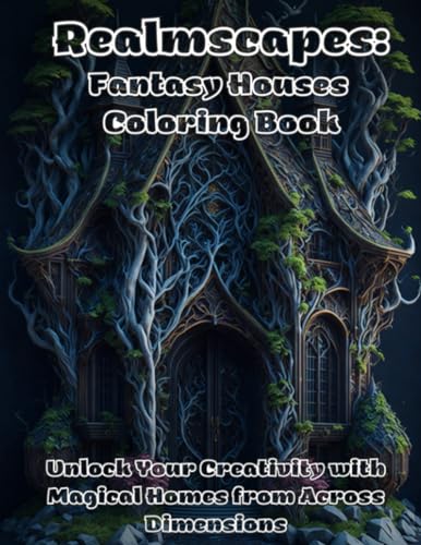 Realmscapes: Fantasy Houses Coloring Book: Unlock Your Creativity with Magical Homes from Across ...