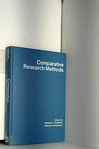 Comparative research methods by Donald P. Warwick | Goodreads