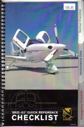 SR22-G2 Quick Reference Checklist by Cirrus Design | Goodreads