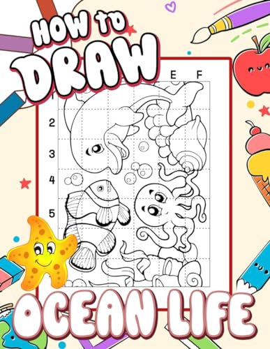 How To Draw Ocean Life: More Chracter in Deep Sea Colouring Pages to ...