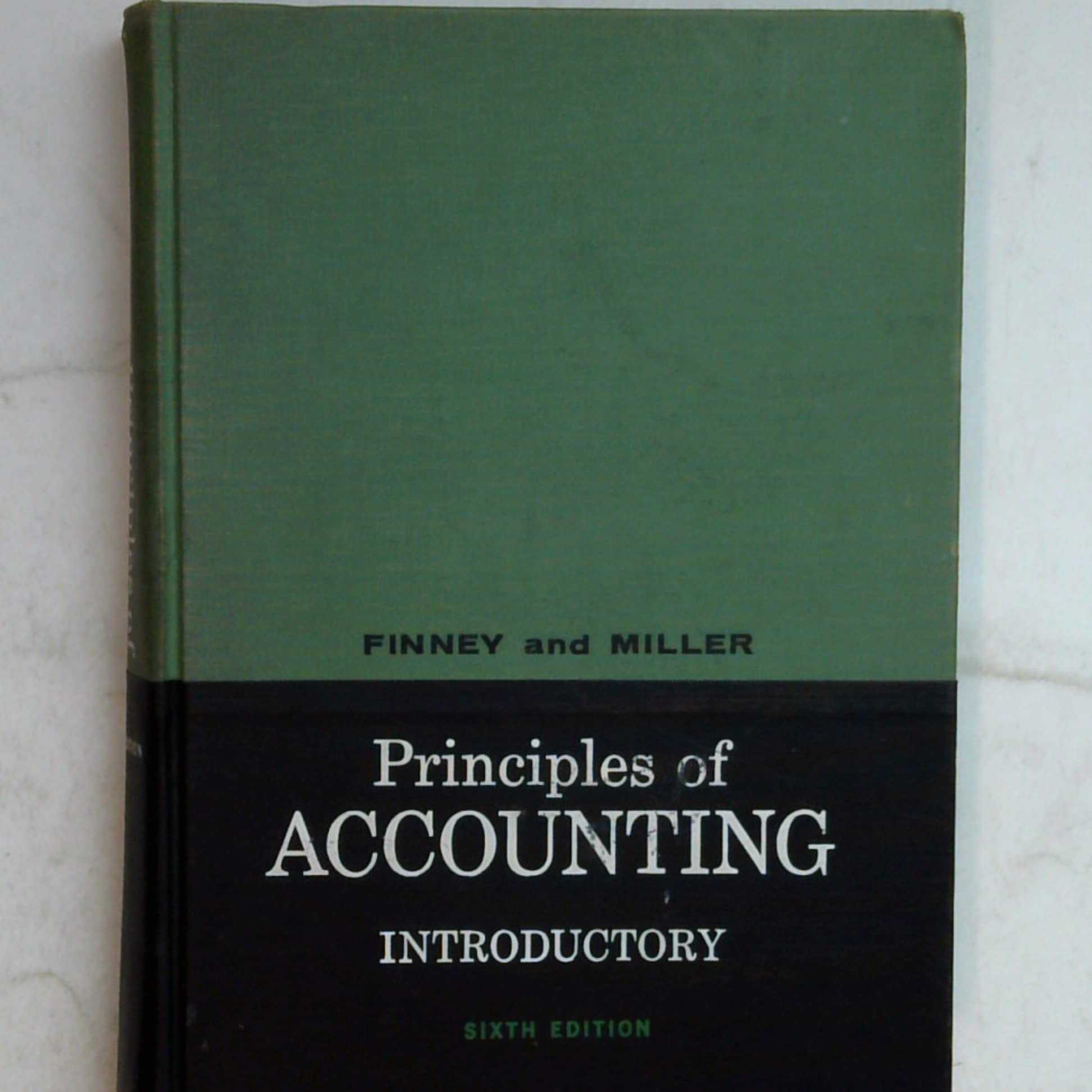 Principles of Accounting, Introductory. Sixth Edition by Harry Anson ...