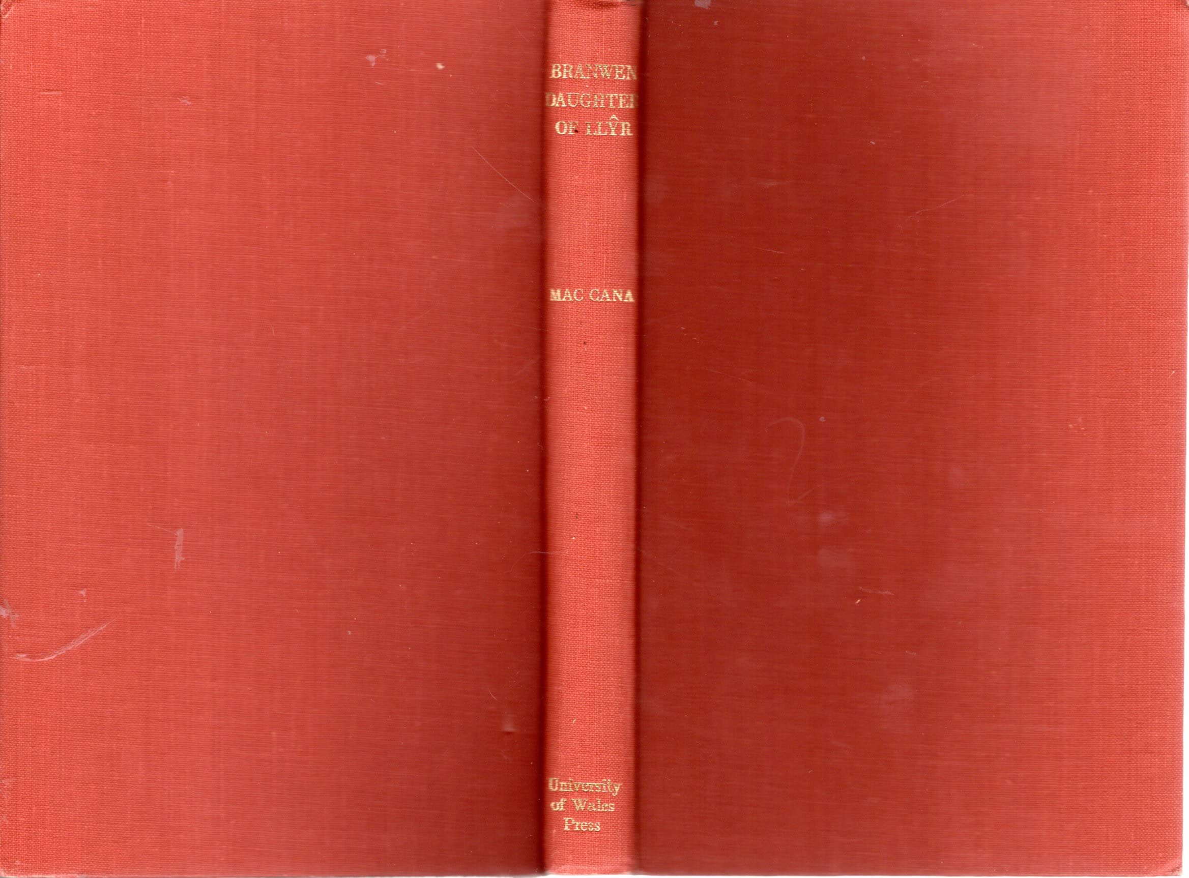 Branwen Daughter of Llyr: A Study of the Irish Affinities and of the ...