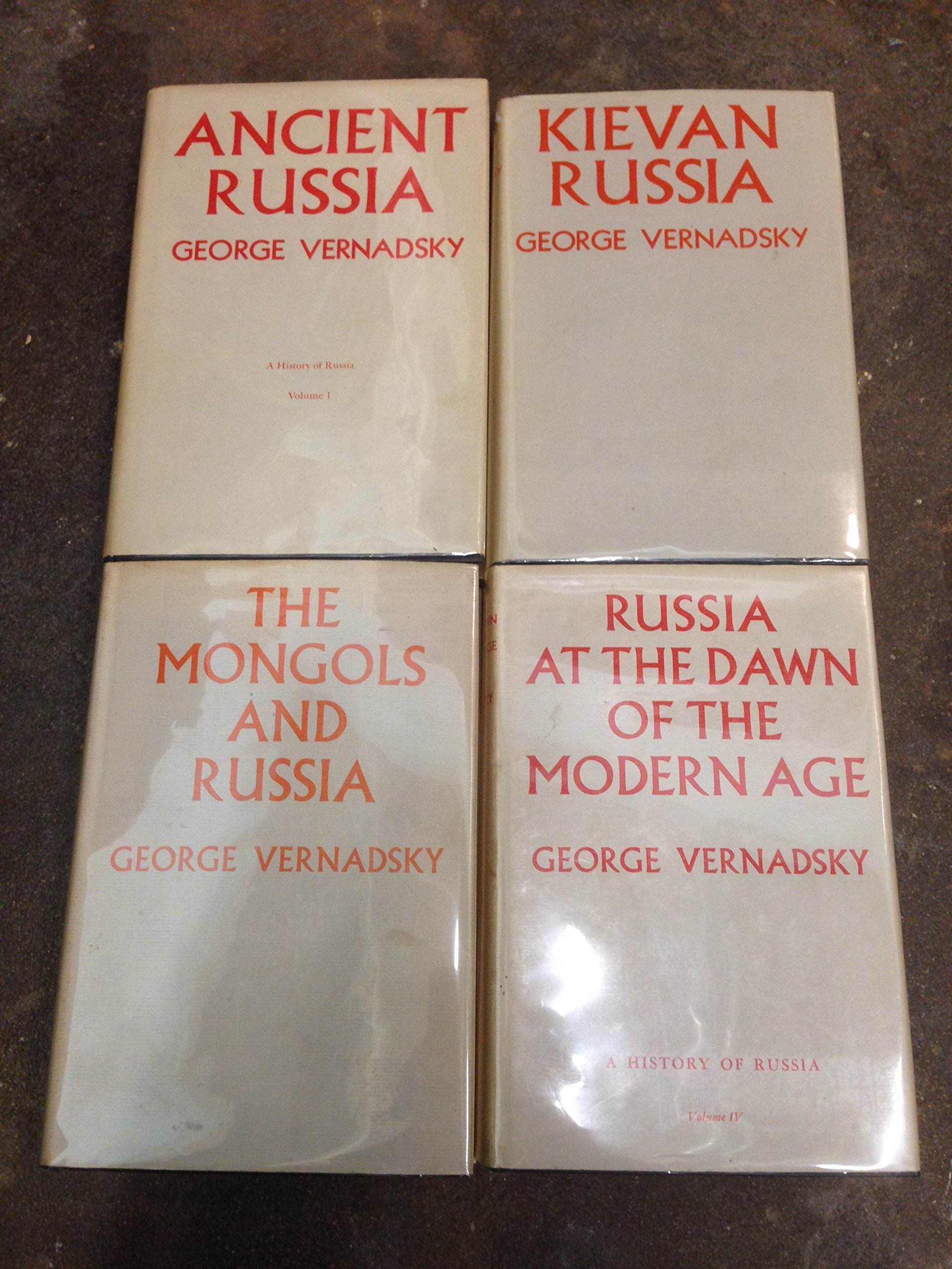 History of Russia, 4 Volume Set by George Vernadsky | Goodreads