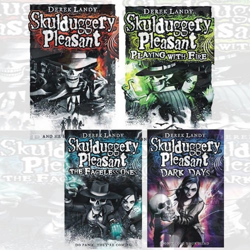 Skulduggery Pleasant Collection 4 Books Set By Derek Landy by Derek ...
