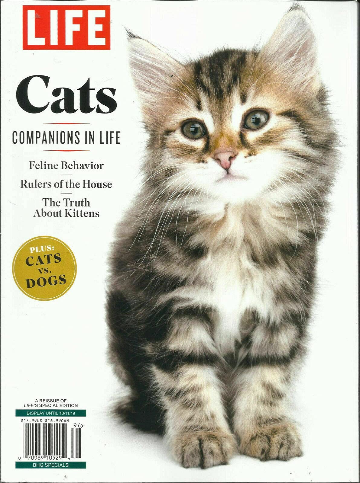 LIFE MAGAZINE 2019: CATS COMPANIONS IN LIFE by LIFE | Goodreads