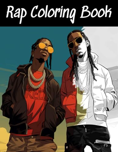 Famous Rappers Coloring Pages