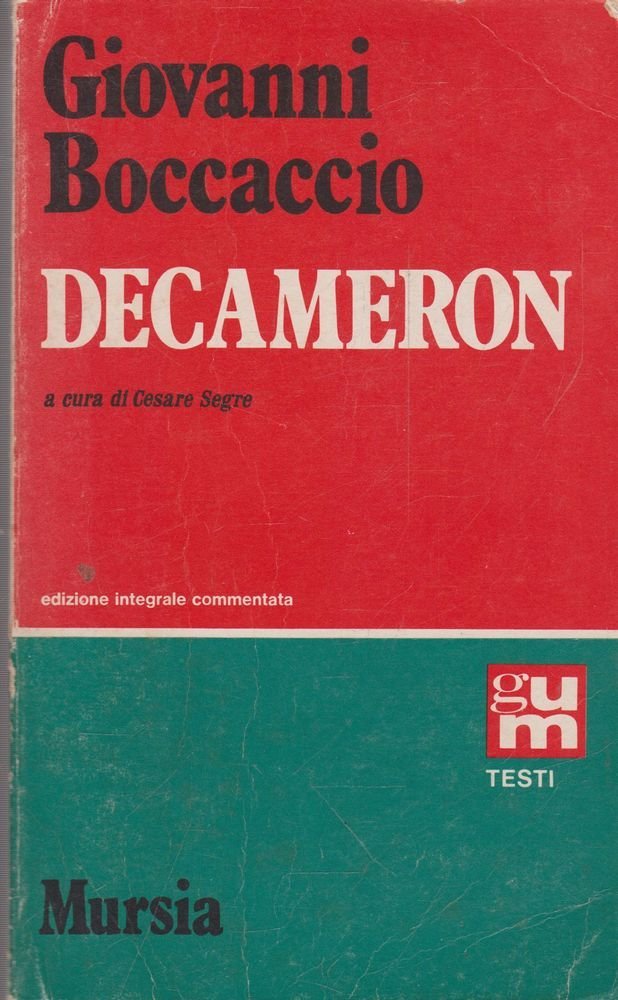 The Decameron: A New Translation by Mark Musa (30-May-1905) Paperback ...