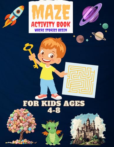 Adventure Mazes: Where Stories Begin: Amazing Maze Activity Book for ...