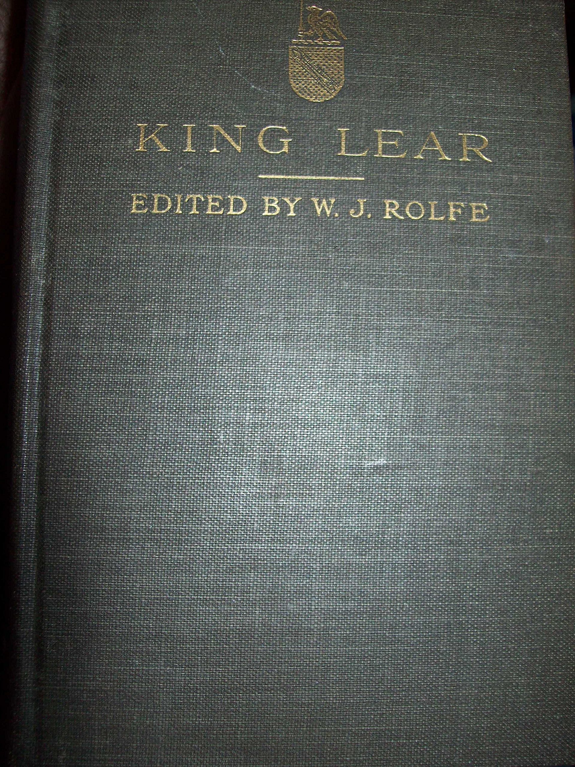 King Lear (Rolfe's English Classics) by William Shakespeare | Goodreads