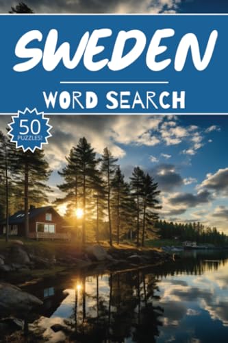 Sweden Word Search: 50 Stockholm Puzzles, Word Find, Vocabulary ...