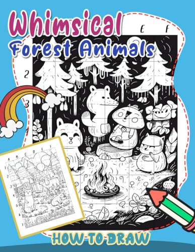 How To Draw Whimsical Forest Animals: Step-by-Step Drawing Guide for ...