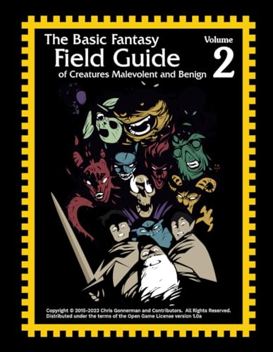The Basic Fantasy Field Guide, Volume 2 by Chris Gonnerman | Goodreads
